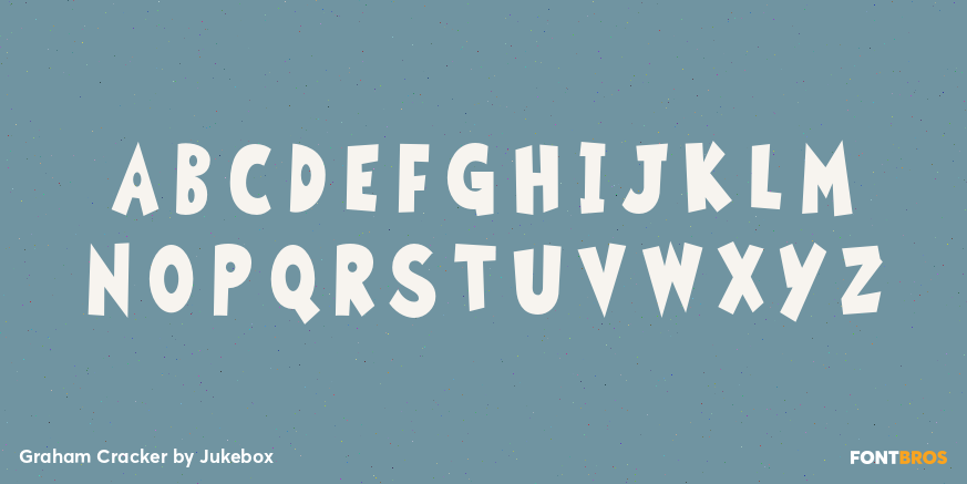 Graham Cracker Font Family by Jukebox | Font Bros