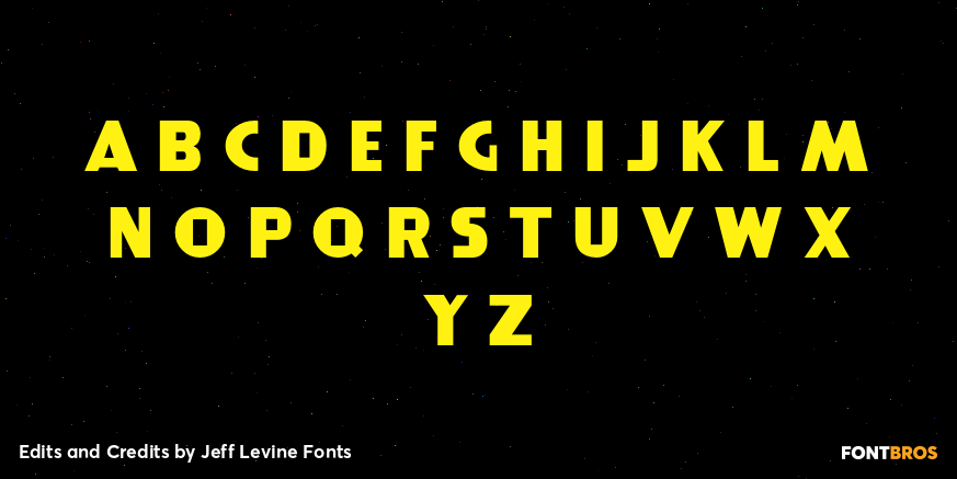 Edits and Credits Font Family by Jeff Levine Fonts | Font Bros