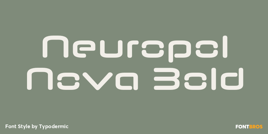Neuropol Nova Bold Font Style by Typodermic | Font Bros