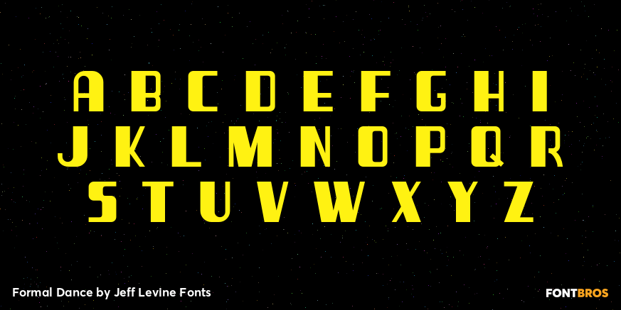 Formal Dance Font Family by Jeff Levine Fonts | Font Bros