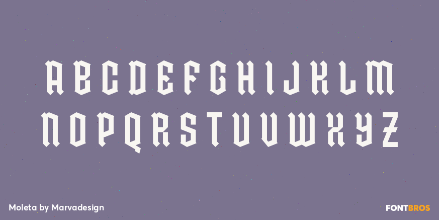 Moleta Font Family by Marvadesign | Font Bros